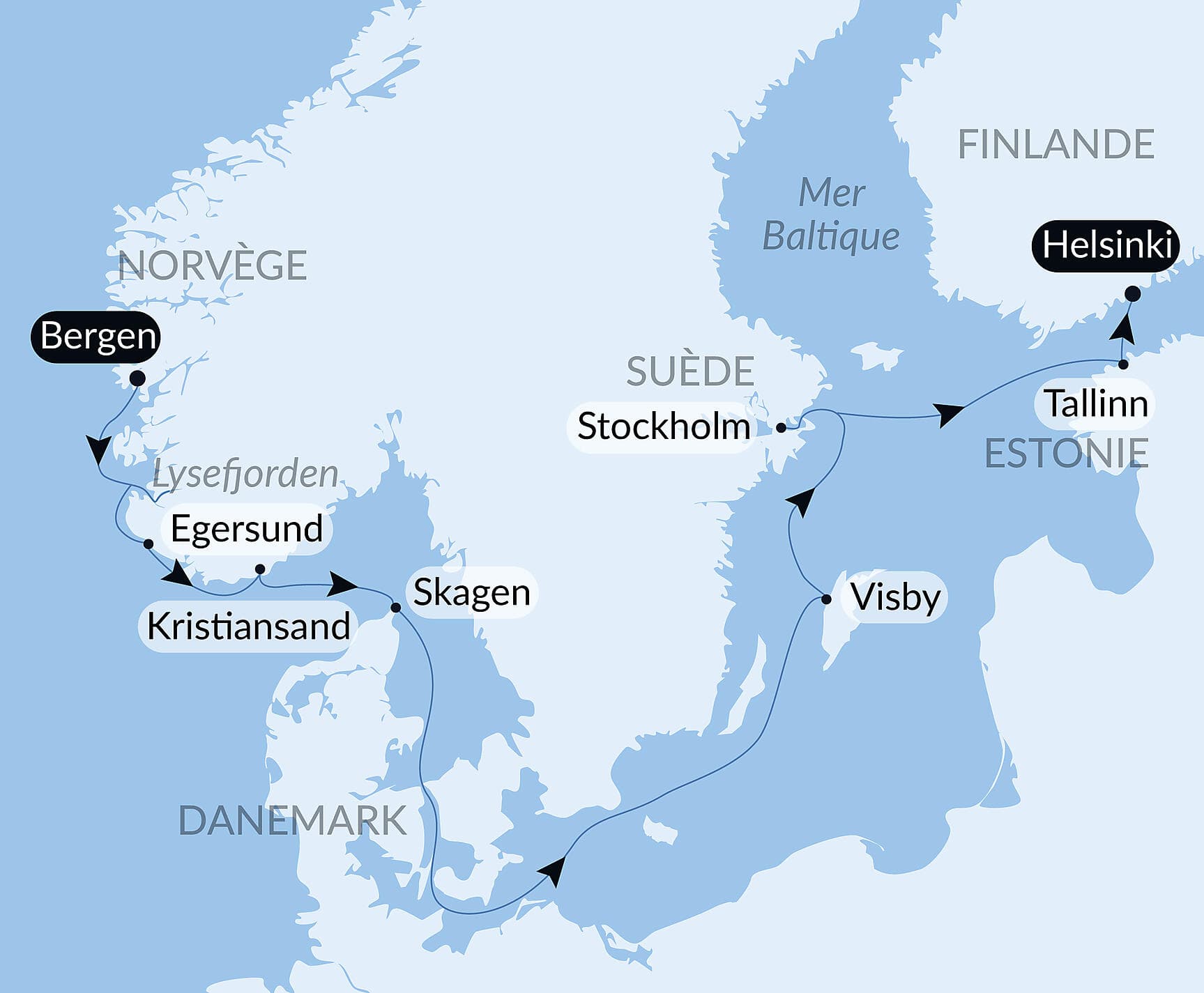 Croisières Mer Baltique : Voyages en 2026 et 2027 | PONANT